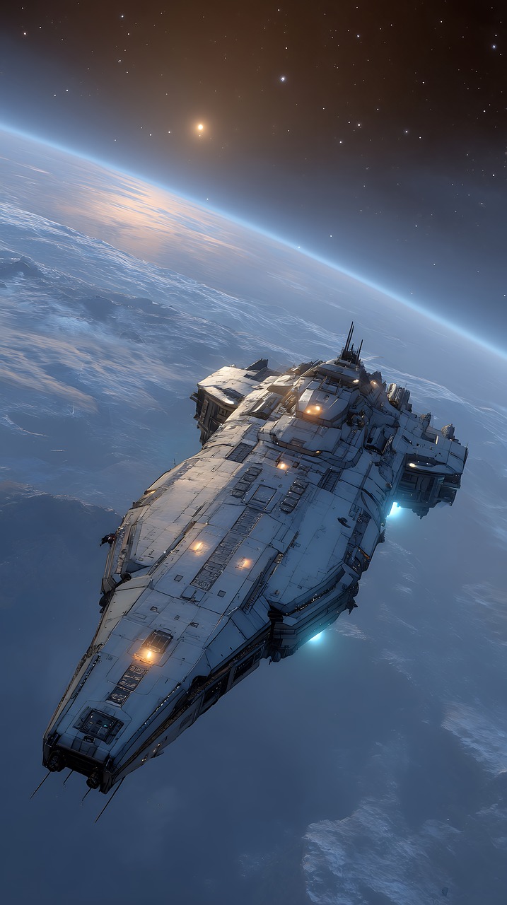 Download Ai Generated, Spaceship, Space. Royalty-Free Stock ...