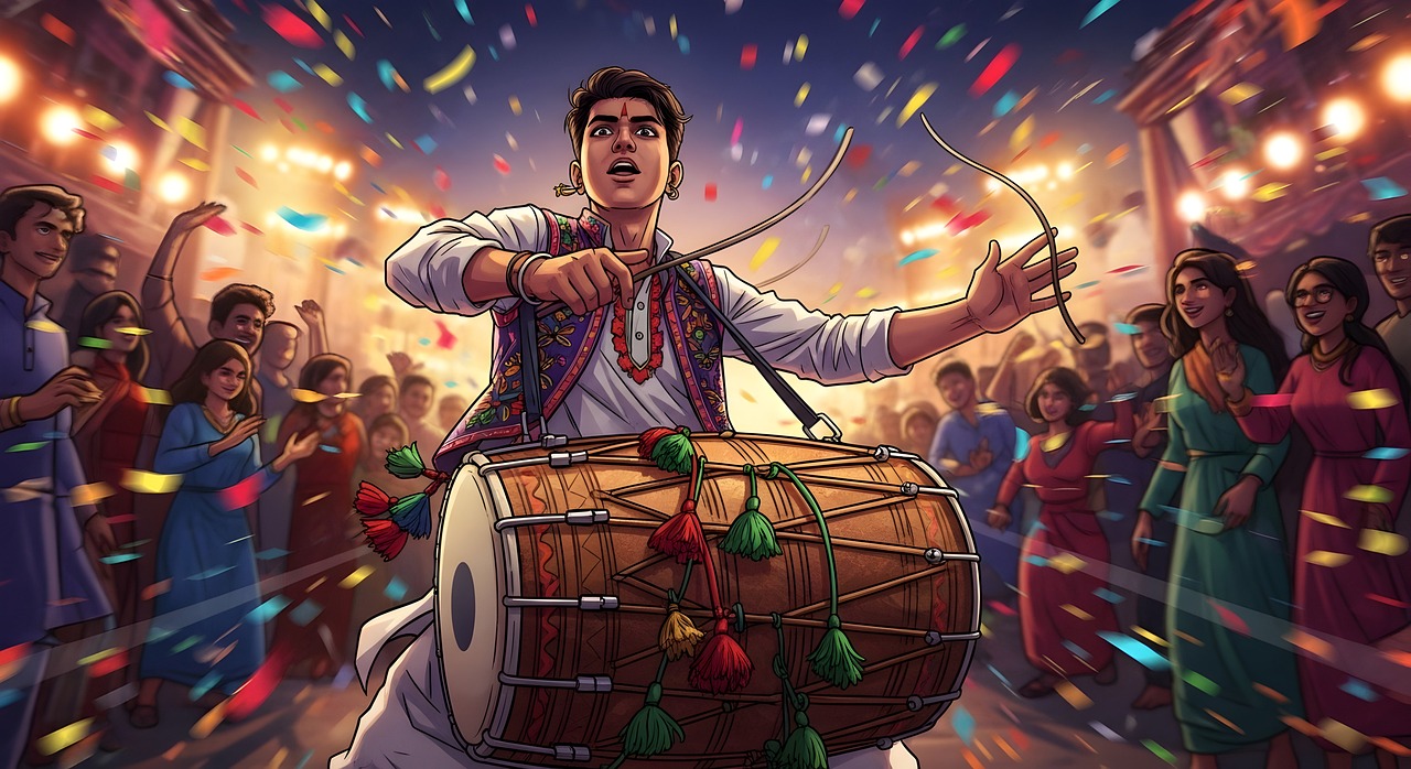 Homme Dhol Tambouriner - Image gratuite sur Pixabay