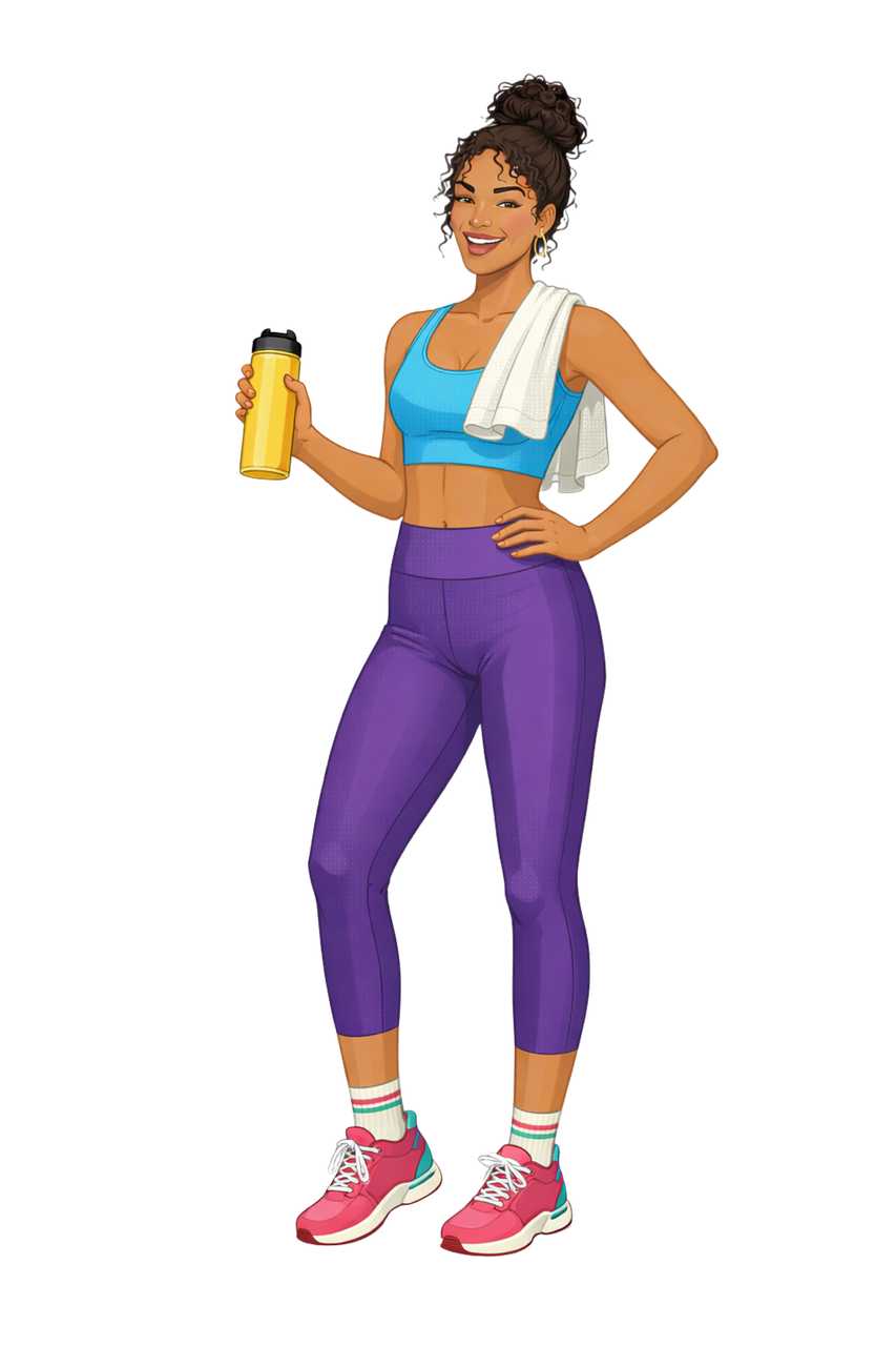 Mulher Fitness Estilo De Vida - Gráfico vetorial grátis no Pixabay