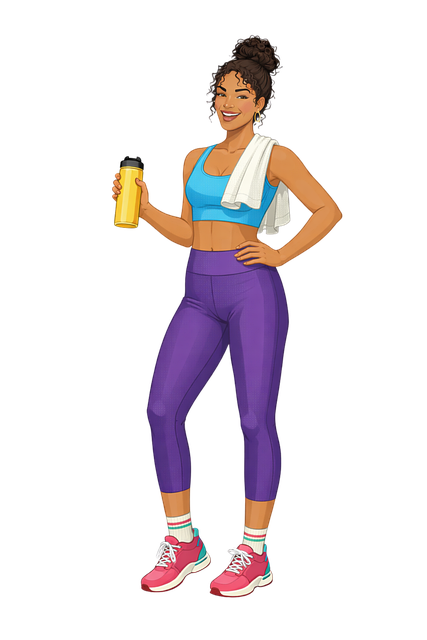 Mulher Fitness Estilo De Vida - Gráfico vetorial grátis no Pixabay