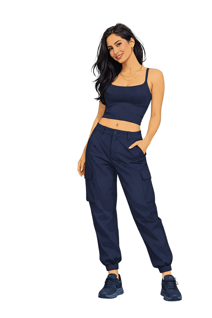 Download Fashion Illustration, Stylish Woman, Casual Outfit. Royalty ...