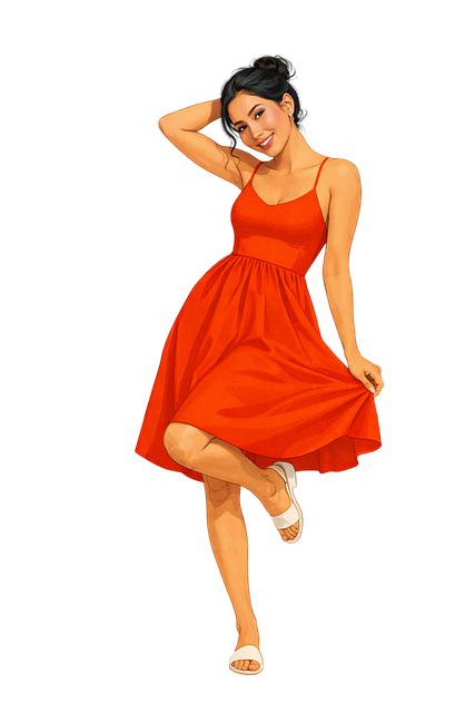 Download Woman, Female, Red Dress. Royalty-Free Vector Graphic - Pixabay