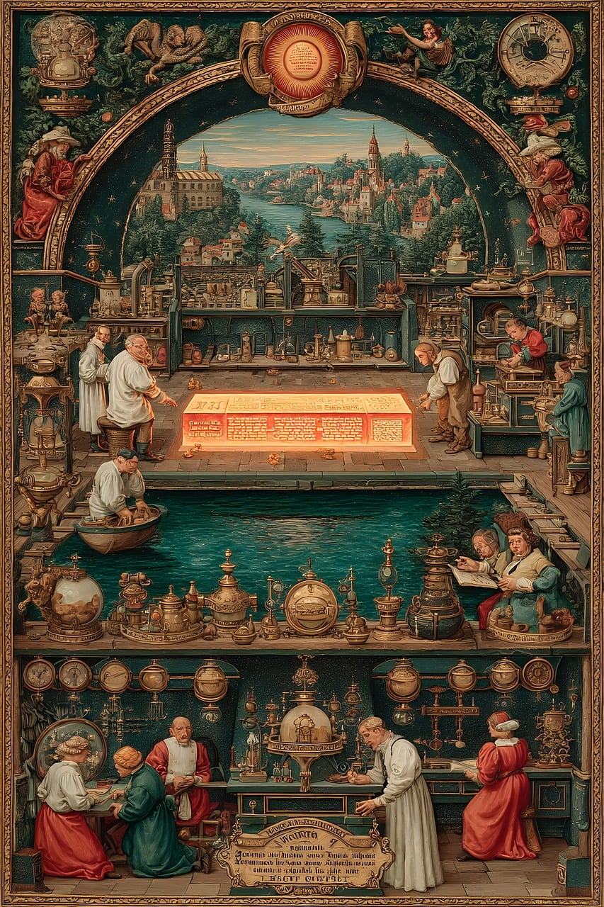 Download Alchemist, Alchemy, Medieval. Royalty-Free Stock Illustration ...