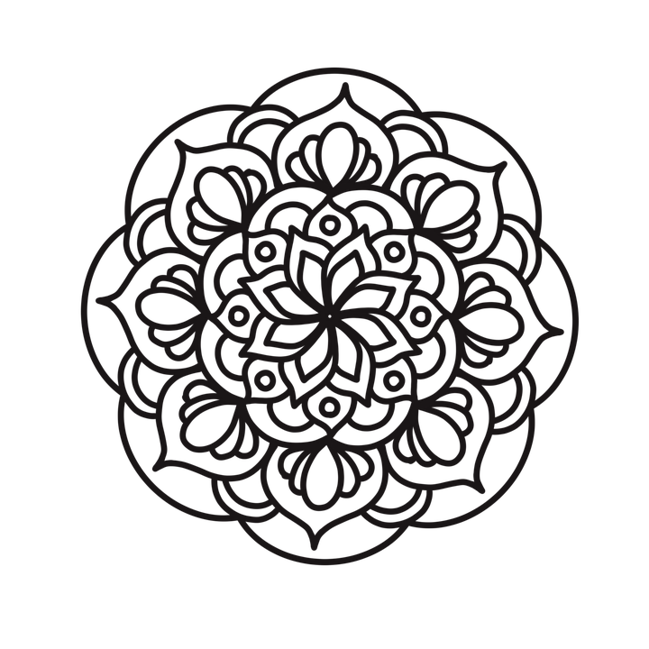 Download Mandala, Pattern, Line Art. Royalty-Free Stock Illustration ...