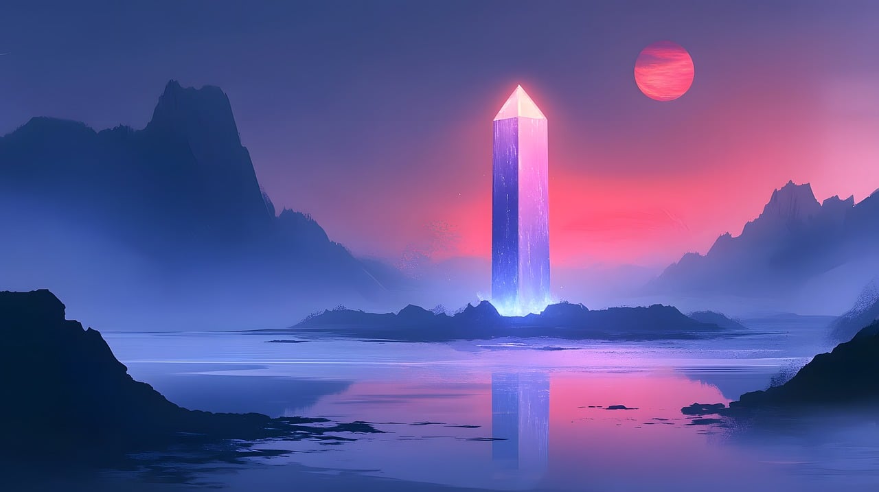 Download Landscape, Surreal, Twilight. Royalty-Free Stock Illustration ...