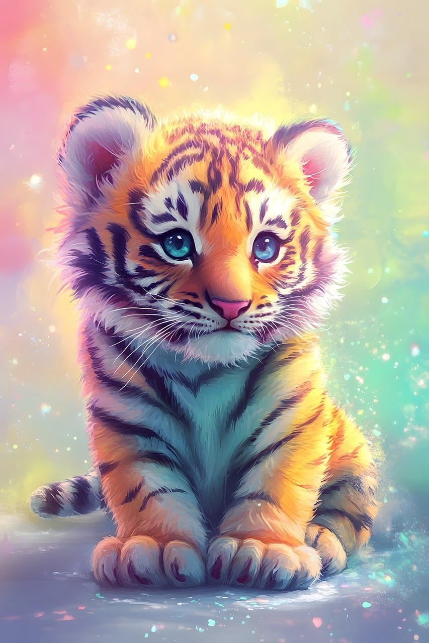 Download Tiger, Puppy, Adorable. Royalty-Free Stock Illustration Image ...