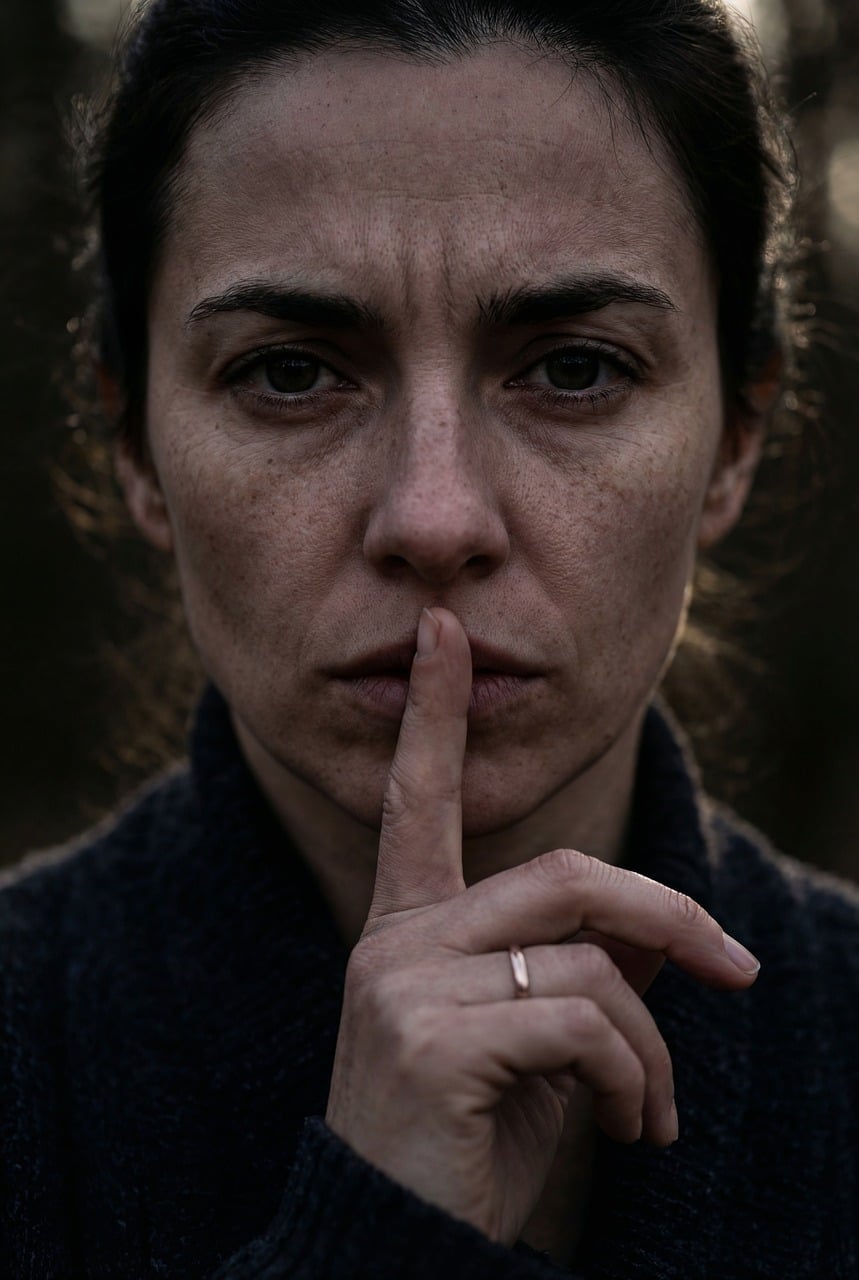 Woman Silence Serious - Free photo on Pixabay