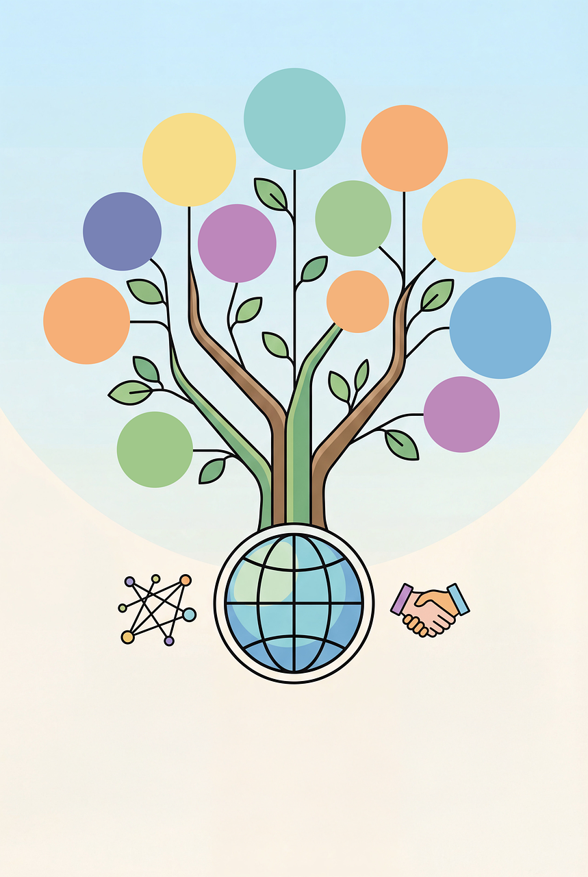 Download Tree, Growth, Global. Royalty-Free Stock Illustration Image ...
