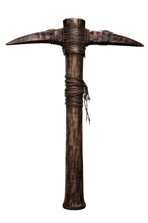 Download Pickaxe, Ancient Tool, Primitive Weapon. Royalty-Free Stock ...