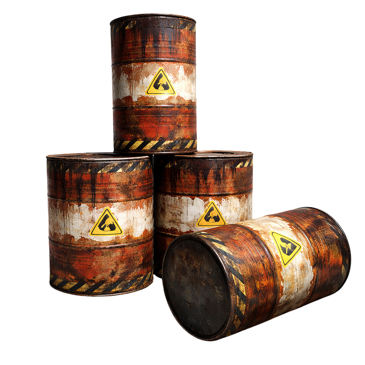 Download Radioactive Barrels, Toxic Waste, Nuclear Hazard. Royalty-Free ...