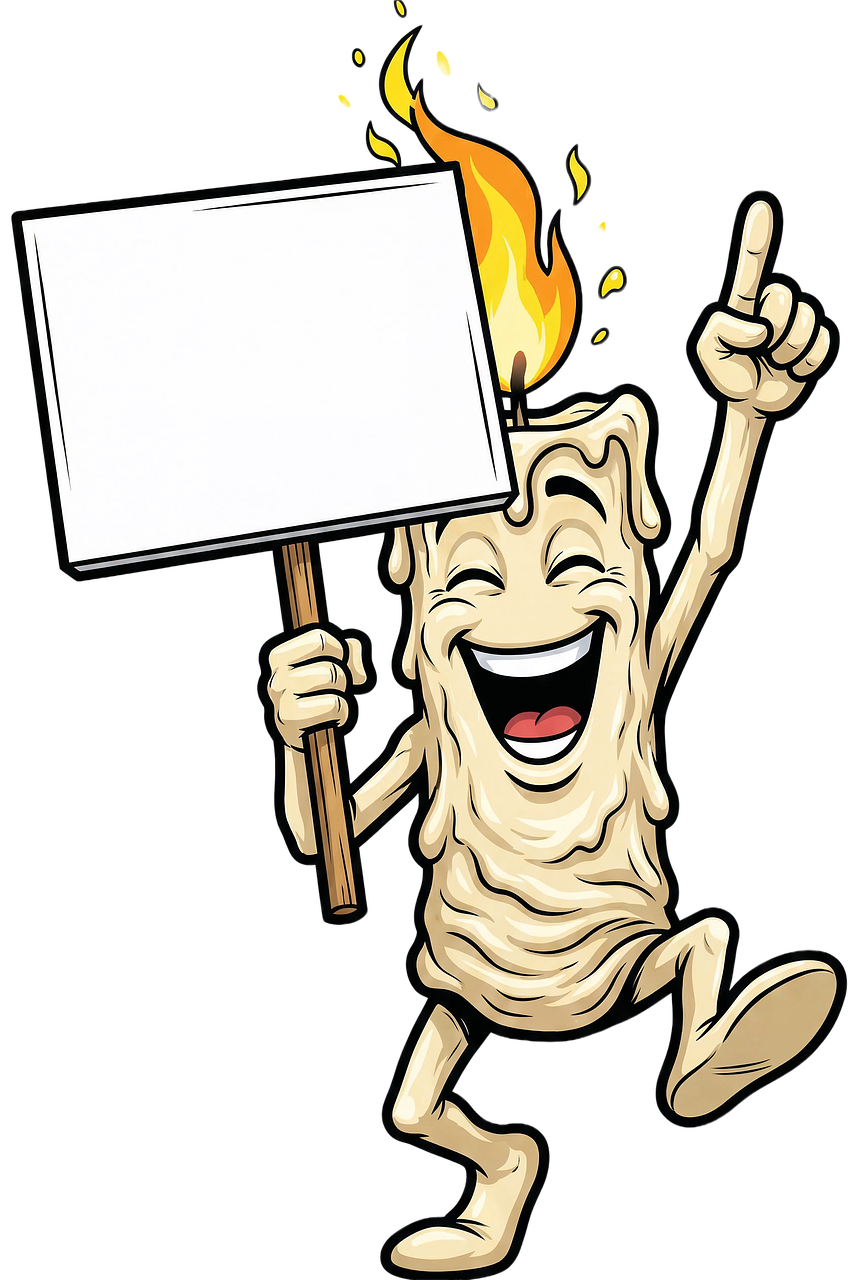 Download Candle, Cartoon, Character. Royalty-Free Stock Illustration ...