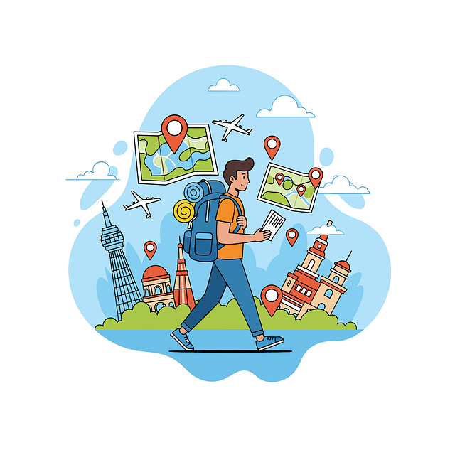 Download Travel Planning Illustration, Vacation Preparation, Suitcase ...