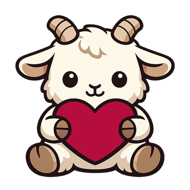 Download Baby Goat Illustration, Cute Animal, Cartoon Object. Royalty ...