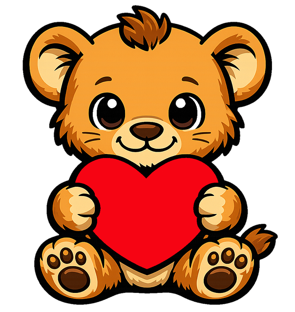 Download Baby Lion Illustration, Cute Animal, Cartoon Object. Royalty ...