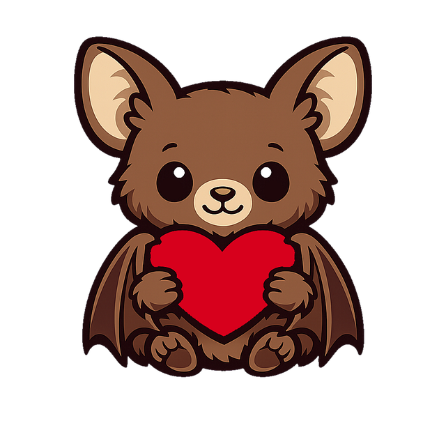 Download Baby Bat Illustration, Cute Animal, Cartoon Object. Royalty ...