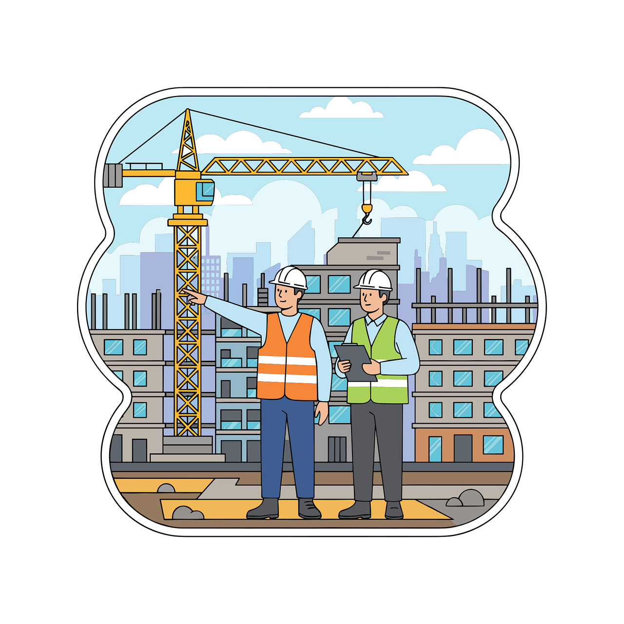 Download Construction, Building Site, Construction Workers. Royalty ...