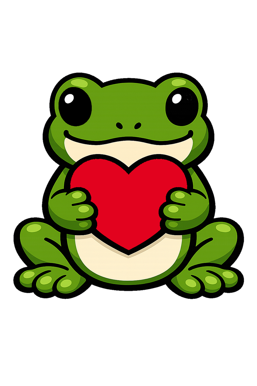 Download Baby Frog Illustration, Cute Amphibian, Cartoon Object ...