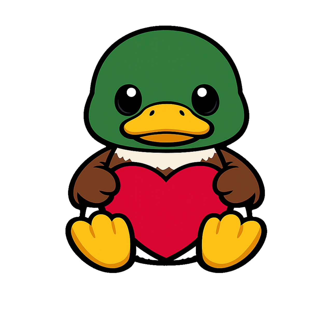Download Baby Duck Illustration, Cute Animal, Cartoon Object. Royalty ...