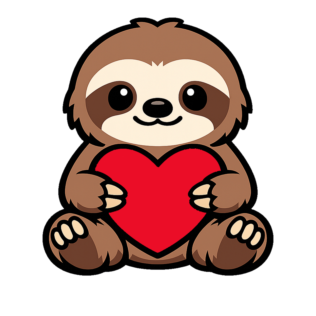 Download Baby Sloth Illustration, Cute Animal, Cartoon Object. Royalty ...