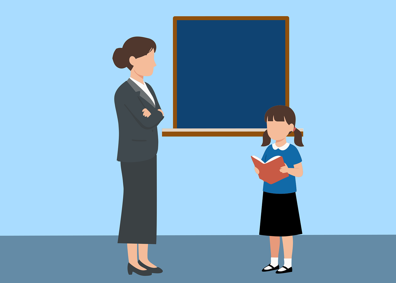 Download Teacher, Student, School. Royalty-Free Vector Graphic - Pixabay