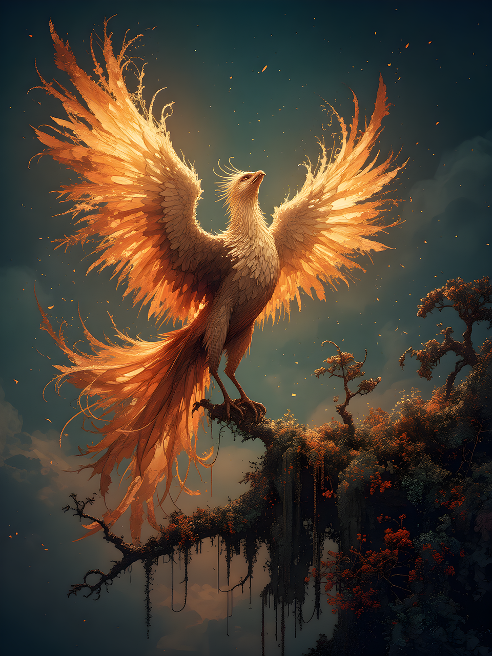 Download Bird, Phoenix, Natural. Royalty-Free Stock Illustration Image ...