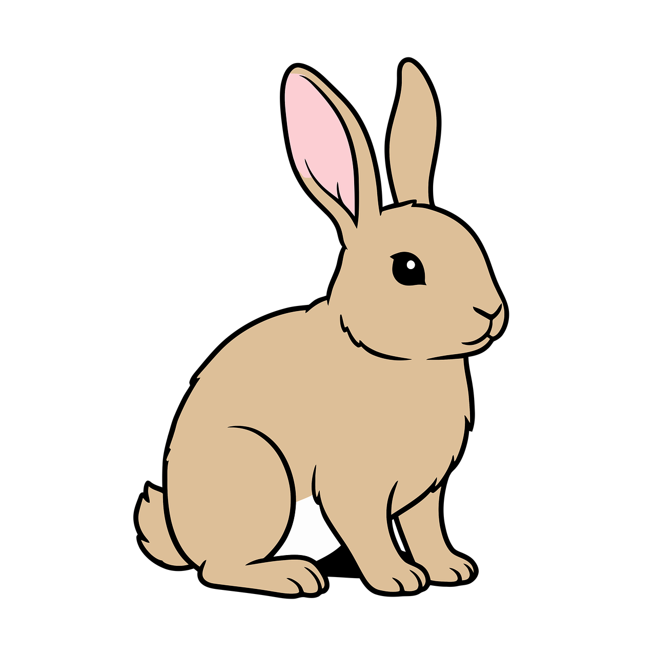 Download Cartoon, Rabbit, Cute. Royalty-Free Stock Illustration Image ...