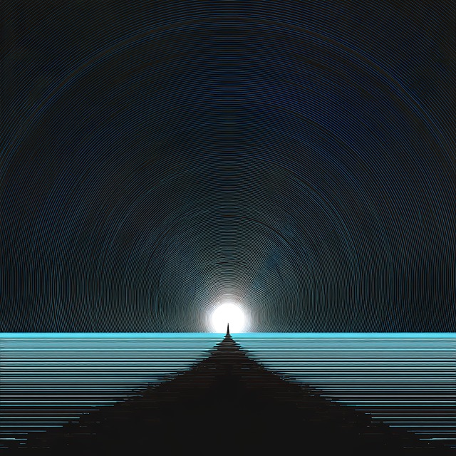 Download Person, Tunnel, Dark. Royalty-Free Stock Illustration Image ...