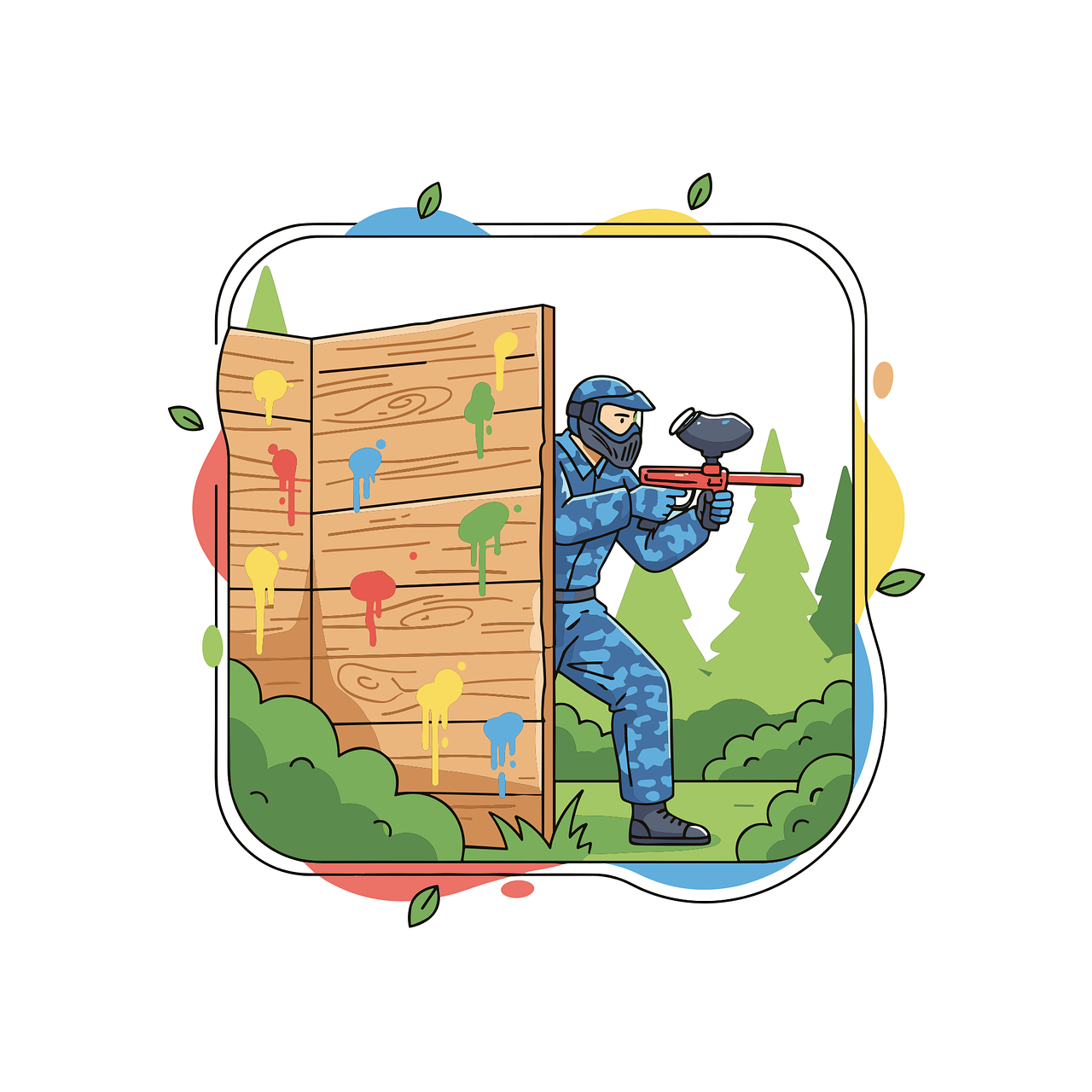 Download Paintball, Paintball Game, Paintball Player. Royalty-Free ...