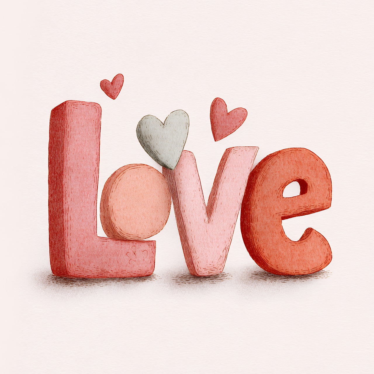 Download Love, Heart, Lettering. Royalty-Free Stock Illustration Image ...
