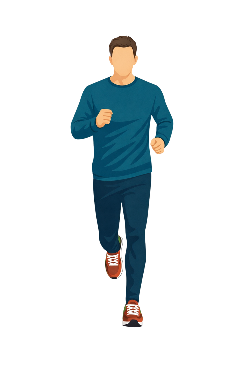 Download Runner, Running, Autumn Running. Royalty-Free Vector Graphic ...