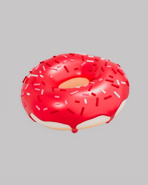 Download Donut, Strawberry, Red. Royalty-Free Stock Illustration Image ...