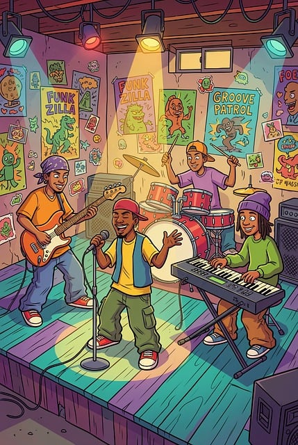 Download Band, Music, Cartoon. Royalty-Free Stock Illustration Image ...