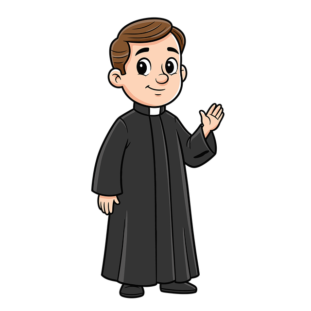 Download Cartoon, Priest, Religion. Royalty-Free Stock Illustration ...