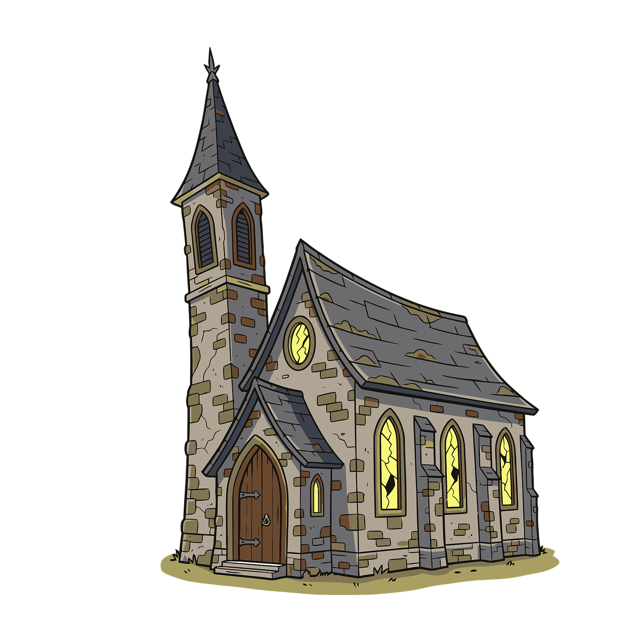 Download Church, Building, Animation. Royalty-Free Stock Illustration ...