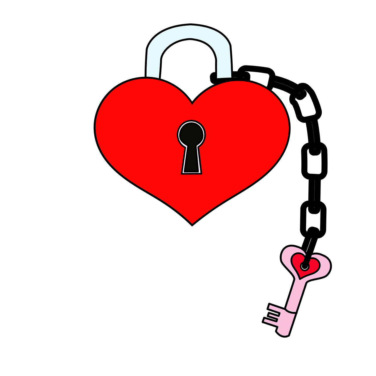 Download Lock And Key, Heart Lock, Love Symbol. Royalty-Free Stock ...