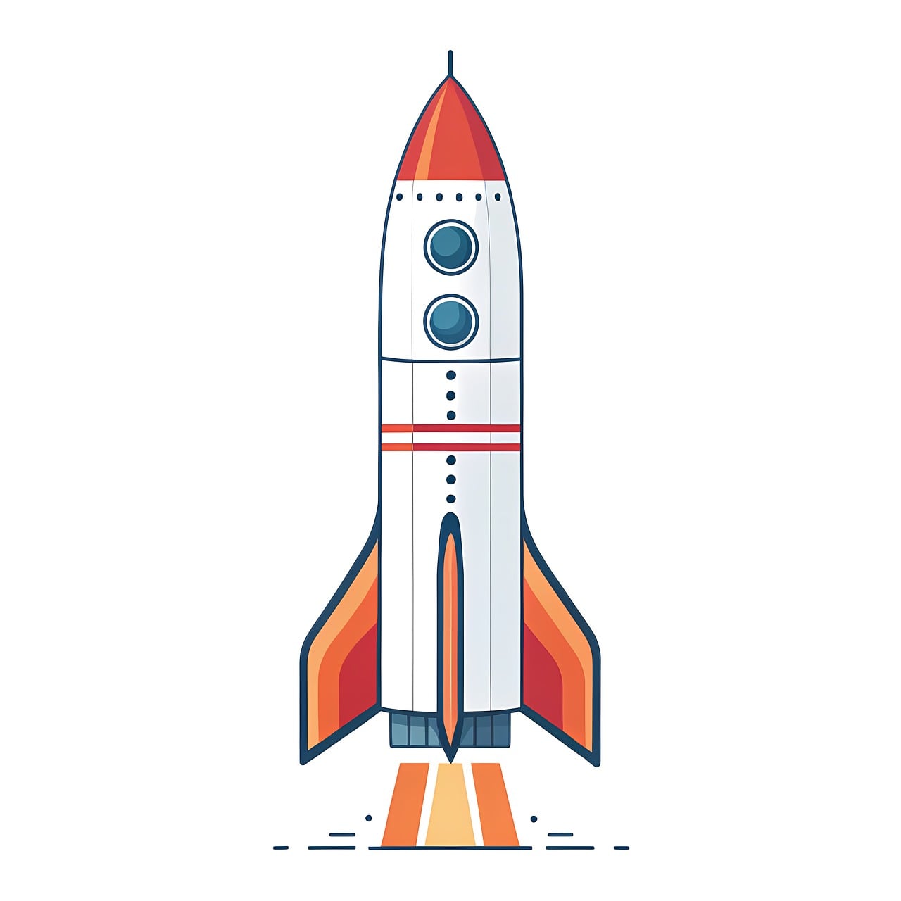 Download Rocket, Cartoon, Space. Royalty-Free Stock Illustration Image ...