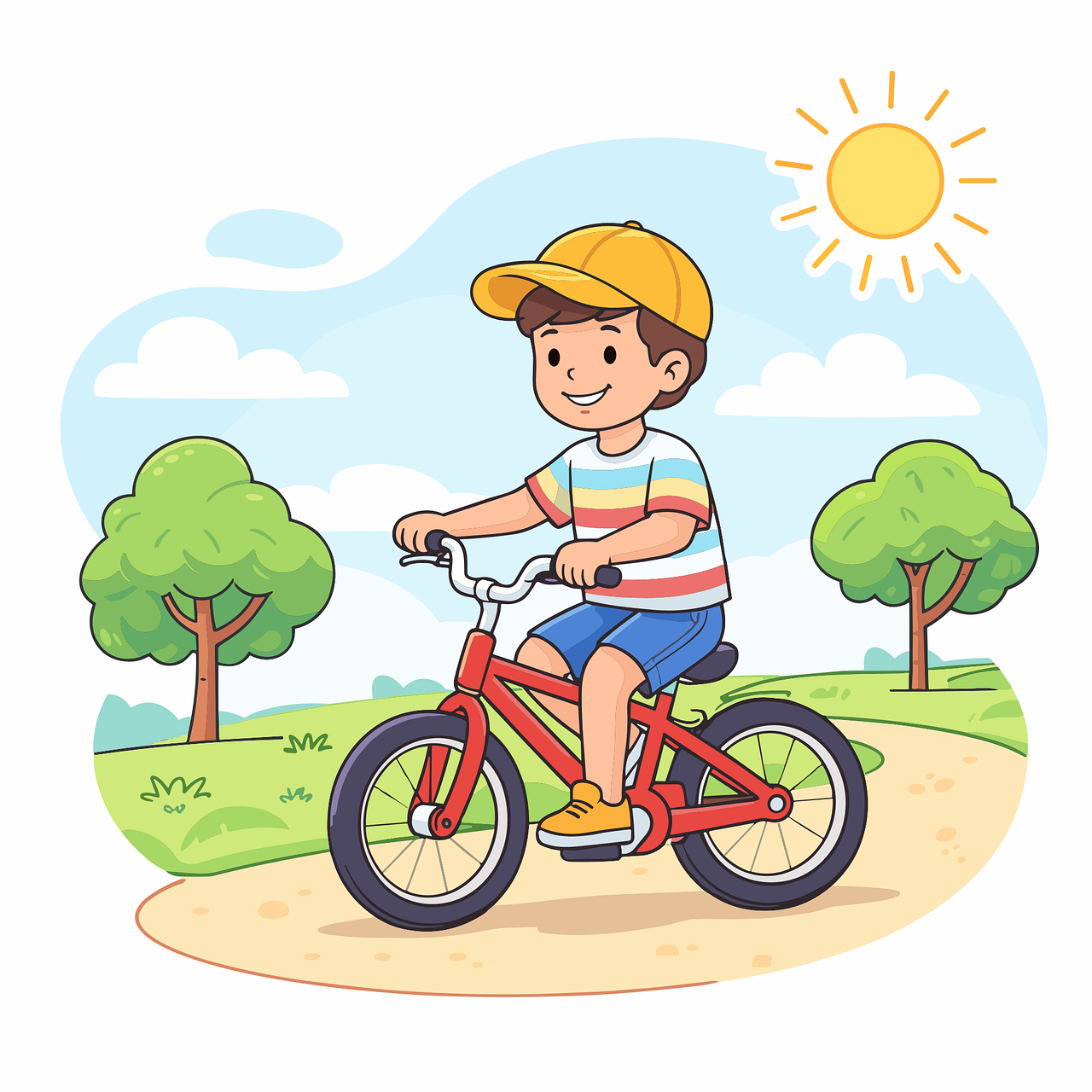 Download Boy, Cycling, Bicycle. Royalty-Free Vector Graphic - Pixabay
