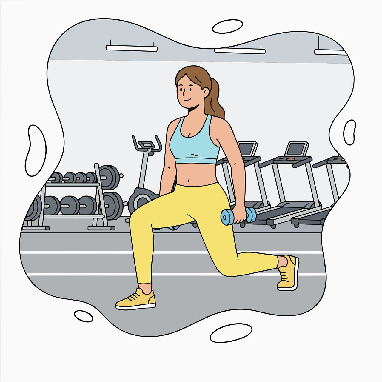 Fitness-Training - Kostenlose Vektorgrafik auf Pixabay