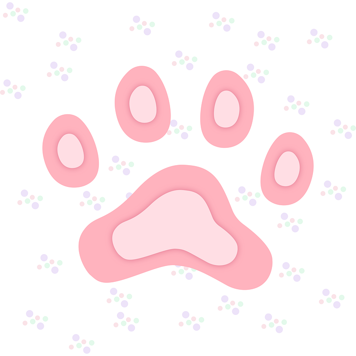 Download Paw, Pink Paw, Cartoon. Royalty-Free Vector Graphic - Pixabay