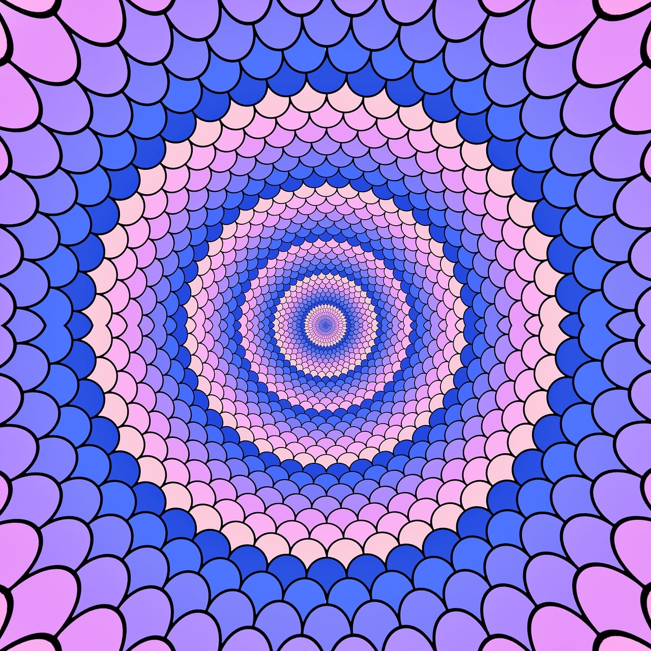 Download Inverted, Flower, Trippy. Royalty-Free Stock Illustration ...