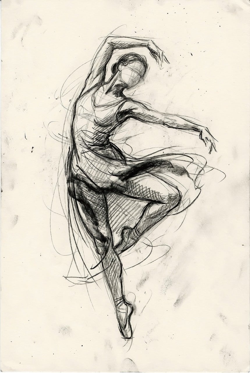 Download Ballerina, Dance, Sketch. Royalty-Free Stock Illustration ...