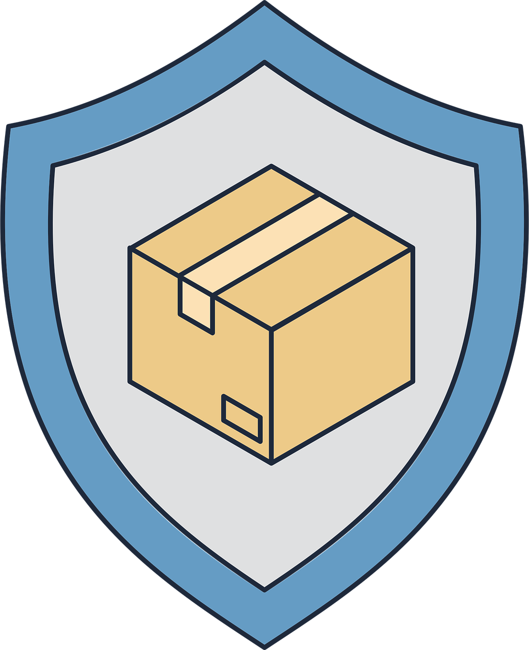 Download Package, Shield, Logistics. Royalty-Free Vector Graphic - Pixabay