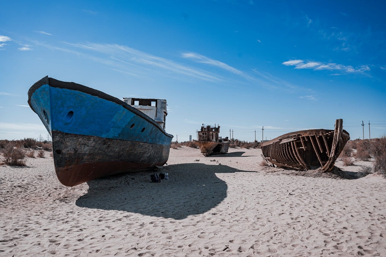Mar De Aral Cementerio Buques - Foto gratis en Pixabay