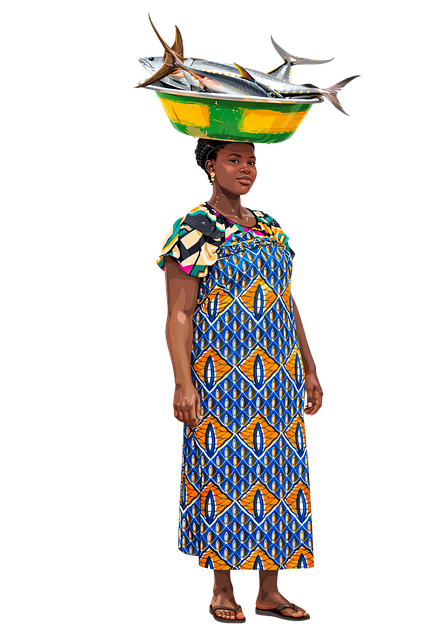 Download Woman, Fish, Market. Royalty-Free Vector Graphic - Pixabay