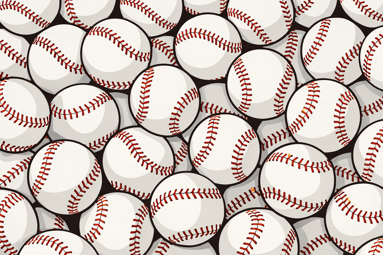 Download Baseball, Baseball Pattern, Baseball Balls. Royalty-Free ...