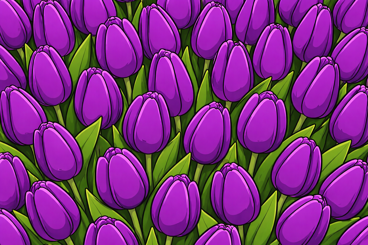 Download Tulip, Tulips, Purple Tulips. Royalty-Free Vector Graphic ...