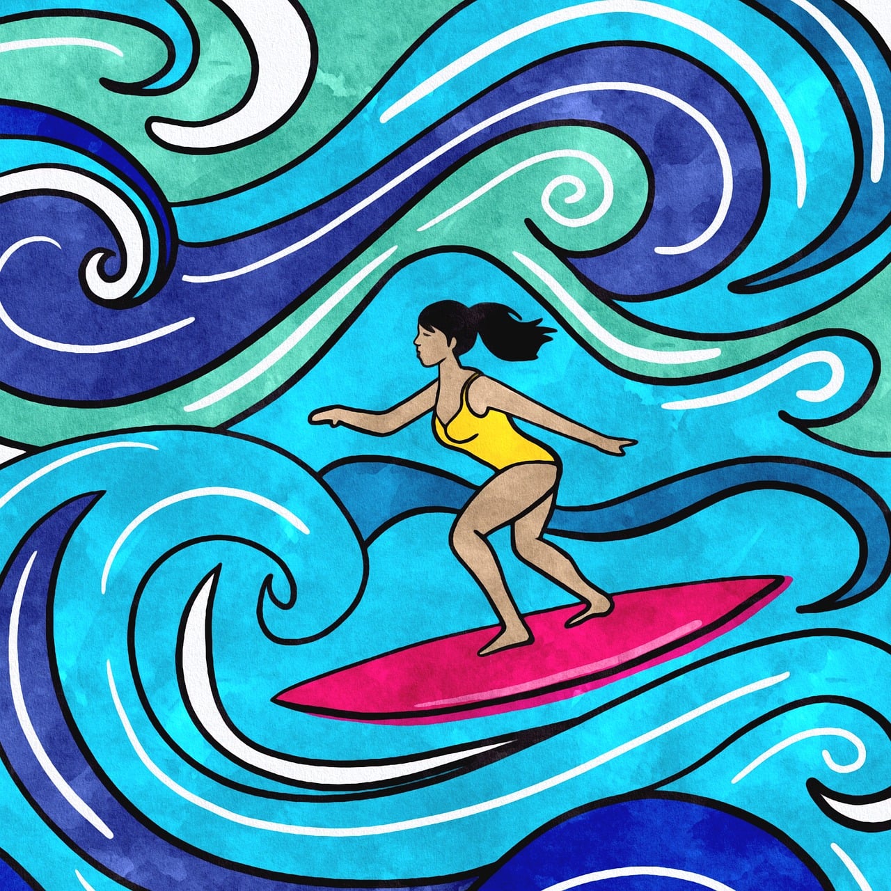20,000+ Free Cartoon Waves & Cartoon Images - Pixabay
