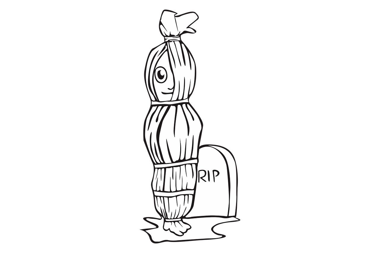 Download Pocong, Ghost, Indonesia. Royalty-Free Stock Illustration ...