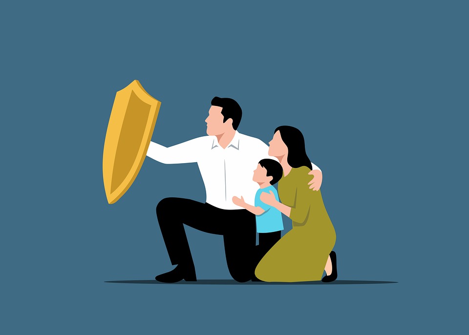 Download Family, Protection, Insurance. Royalty-Free Stock Illustration ...