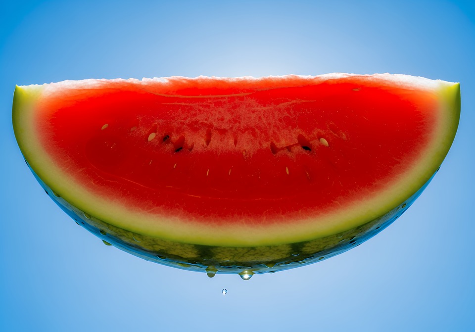 Slice Watermelon Floating - Free photo on Pixabay